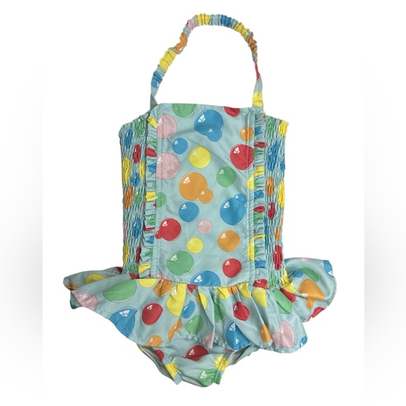 Rachel Riley | Swim | Rachel Riley Girls Swimwear Multicolor Balloons ...